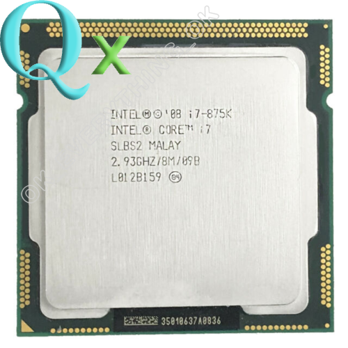 1st Gen Intel Core i7-875K LGA 1156 CPU Processor 2.93GHz 8M Cache Quad ...