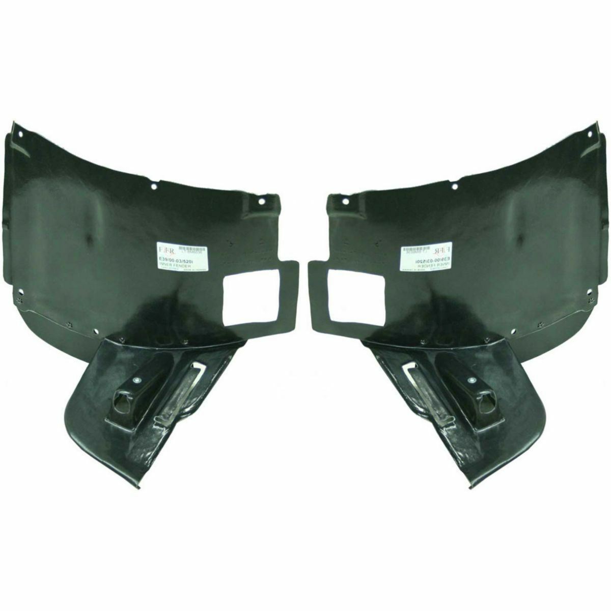 New Set of 2 LH & RH Side Engine Splash Shield Lower Fits BMW 525i 530i ...