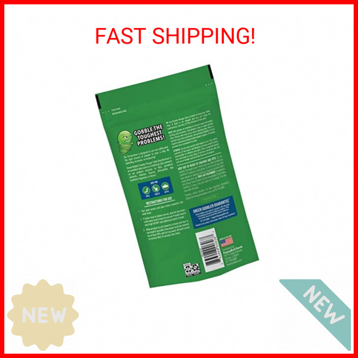 Green Gobbler POWDER PLUNGER Toilet Bowl Clog Remover - 2 Pack Net WT ...