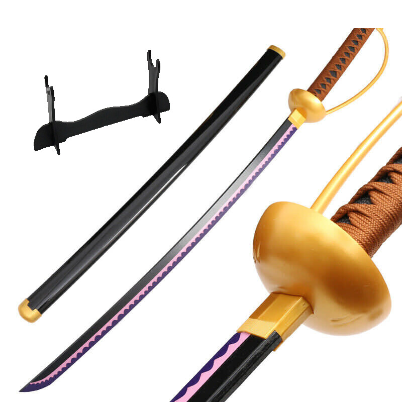 Anime One Piece Gol·D·Roger Sword Ace Cosplay Prop 104cm Wooden Solid ...