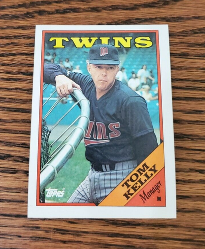 TOM KELLY, 1988 TOPPS MANAGER CARD BASEBALL LEGEND | eBay