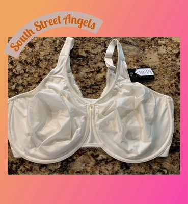 WACOAL 855192 ~ IVORY ~ Basic Beauty Full Coverage Underwire Bra ~ SIZE ...