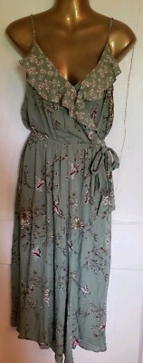 Ladies One Piece Dress Pants Size M By Designer Rue 21 Coolots Loose ...