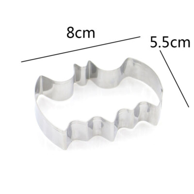 Stainless Steel Batman Cookie Sandwich Fruit Cheese Cutter Bat ...