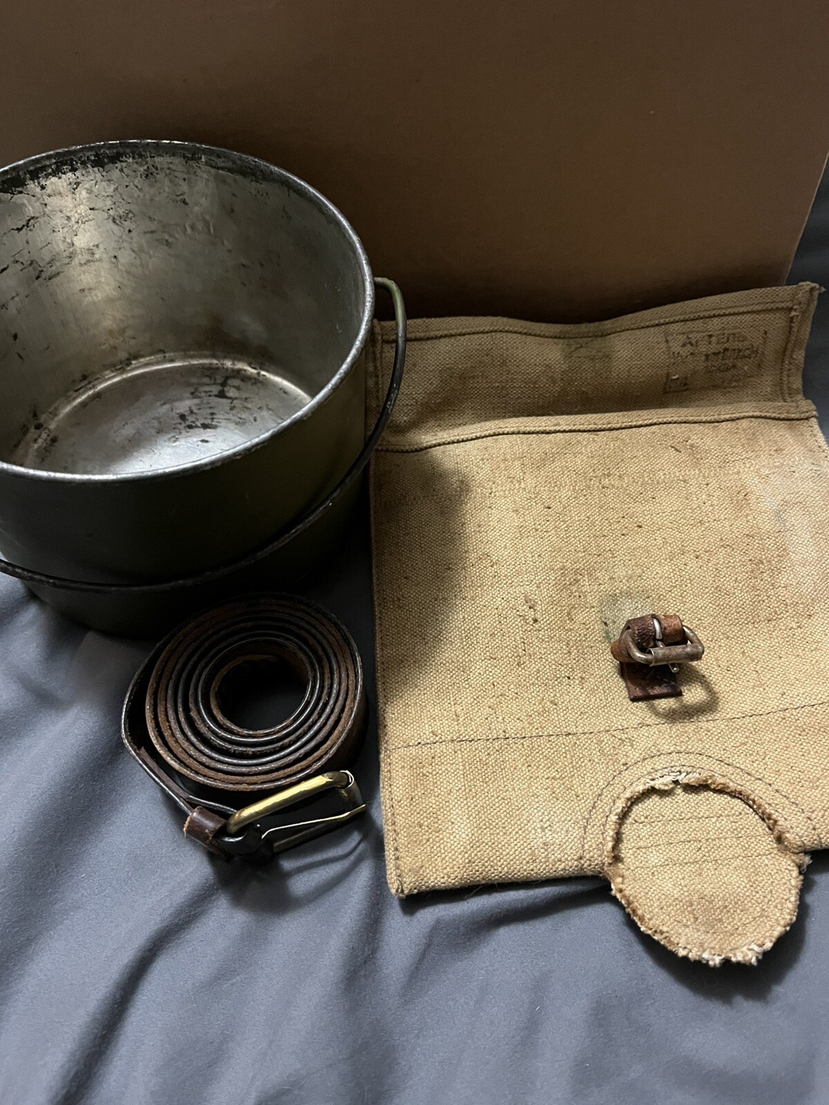 Soviet Early Ww2 Mess Kit Shovel Belt Lot | eBay