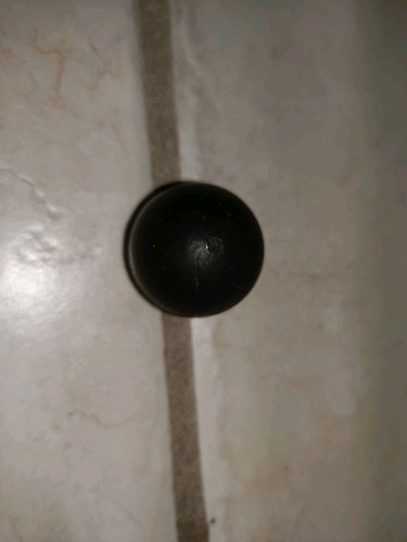 Vtg Original Small Mini 1965 WHAM-O Atomic Super Bouncy Ball Black ...