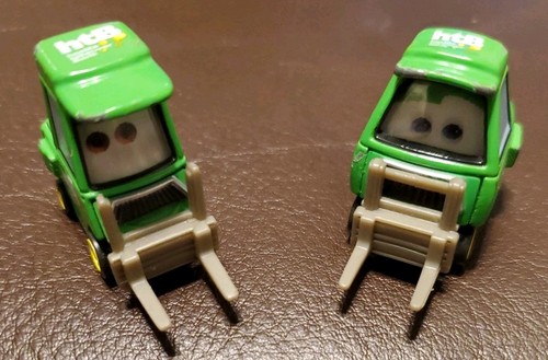 Lot Of 2 DISNEY PIXAR CARS Team HTB Chick Hicks Pitty Wide Variant ...