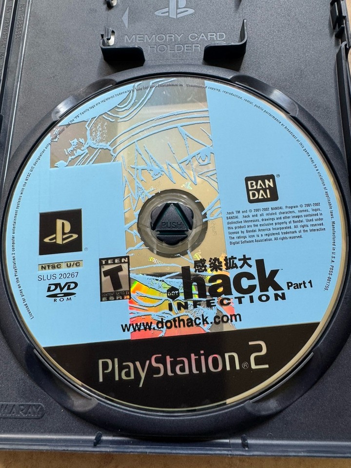 .dot Hack Infection (Sony Playstation 2, 2003) Complete w/ DVD & Reg ...