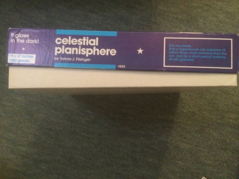 Celestial planisphere 1000 piece glow in the dark jigsaw | eBay UK