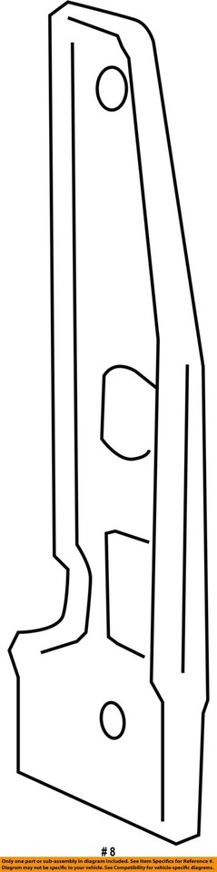 GM OEM 15-19 Sierra 2500 HD Pick Up Box Components-Front Pillar ...