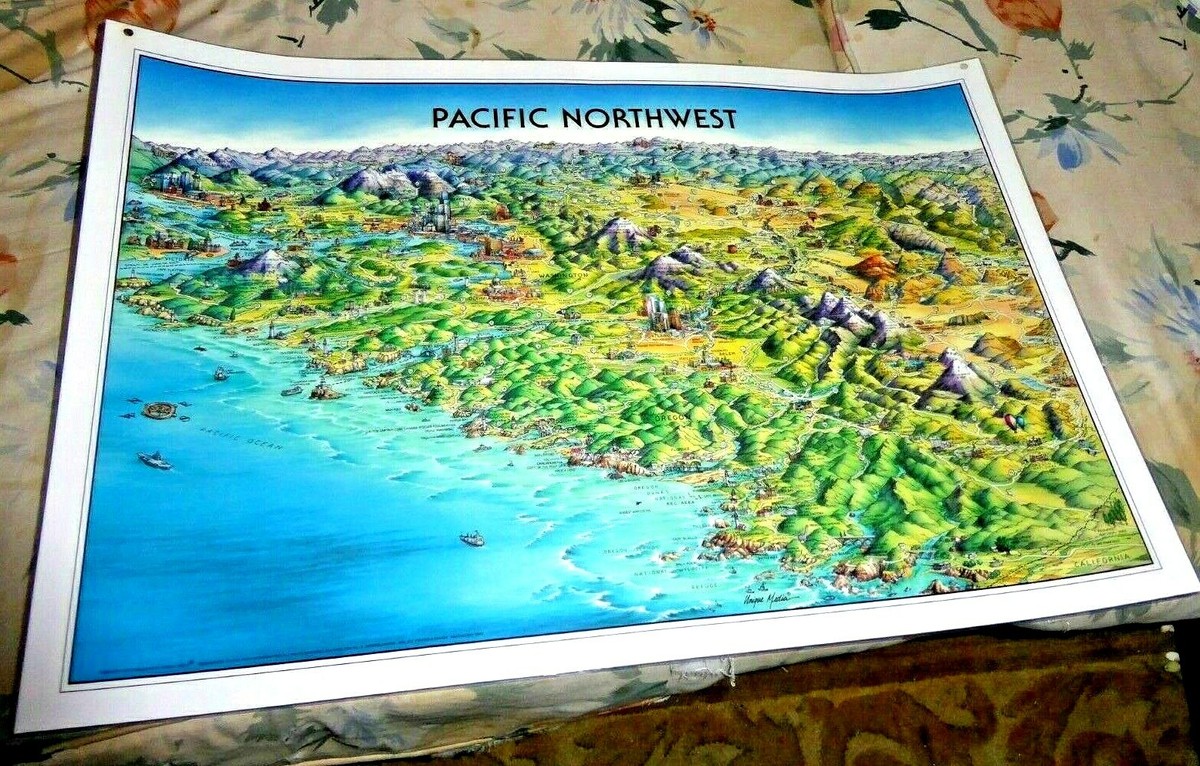 Maps Pacific Northwest Photo Gallery