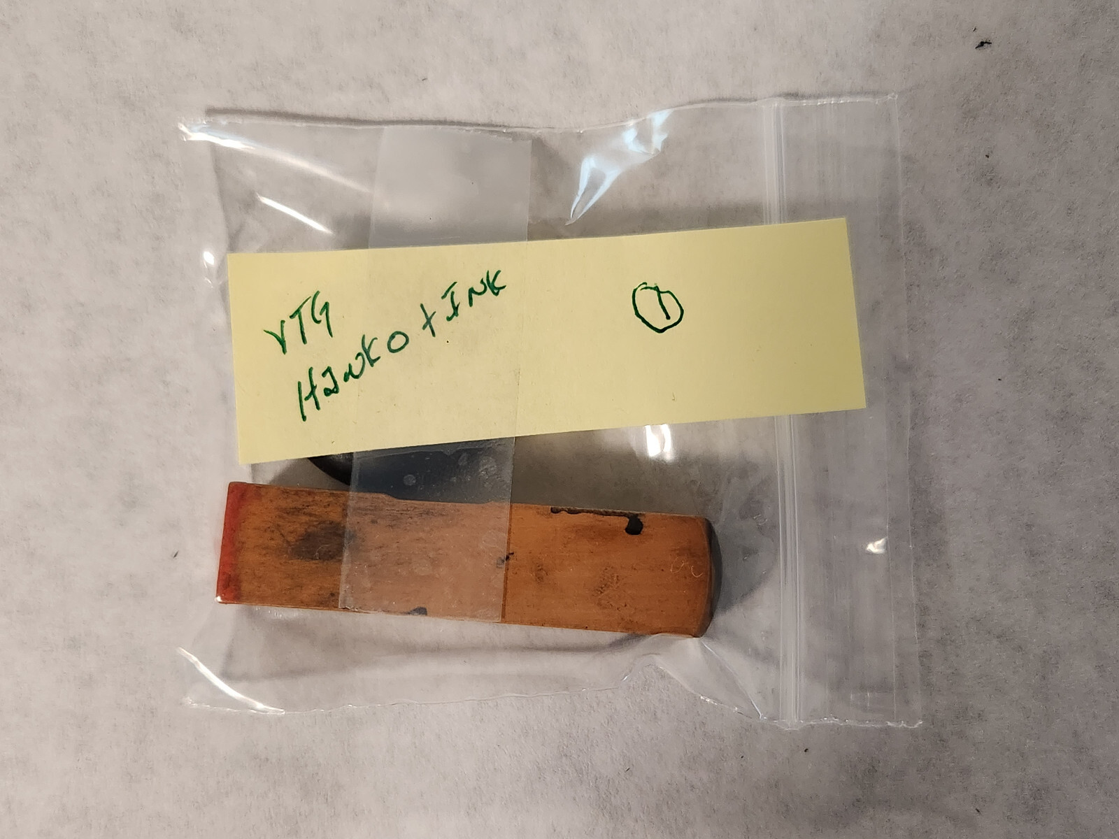 Vtg 1960's Rare Hanko Inkan Japanese Chop Stamp / Name Stamp with Ink ...