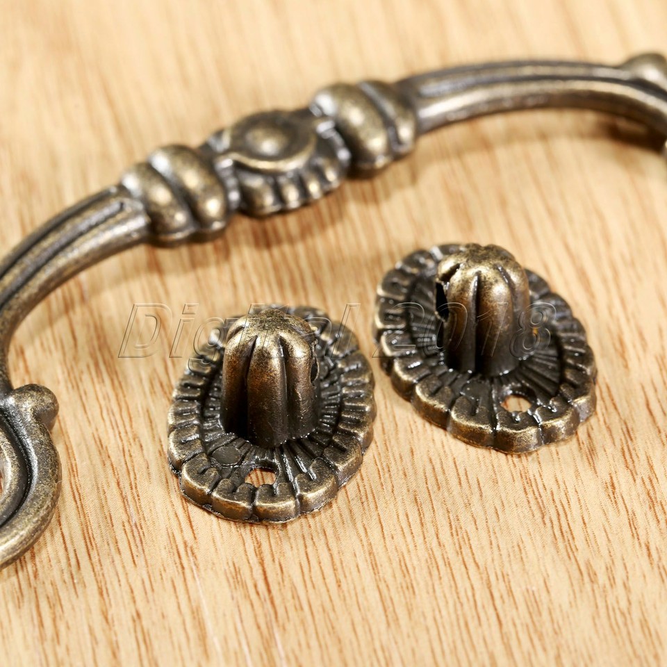 Retro Chinese Style Jewelry Box Furniture Chest Latch Hasp & Pull ...