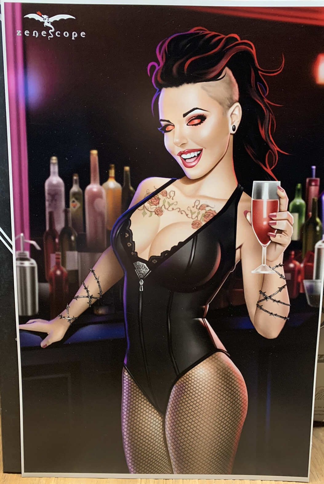 Zenescope Art Print 11x17 Grimm Fairy Tales Sexy Keith Garvey Ebay