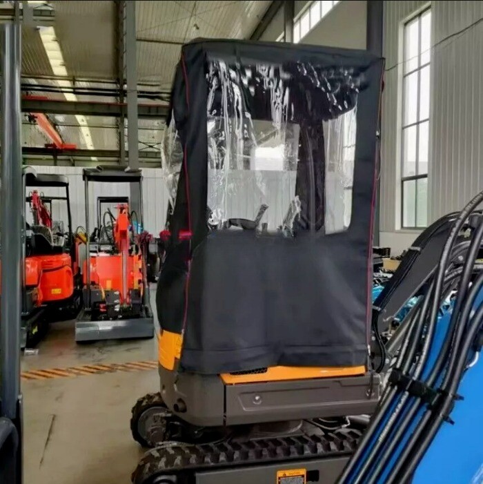 1pc Mini Excavator Rain Cover FIT for 1 Ton & 1.2Ton Mini Excavator ...