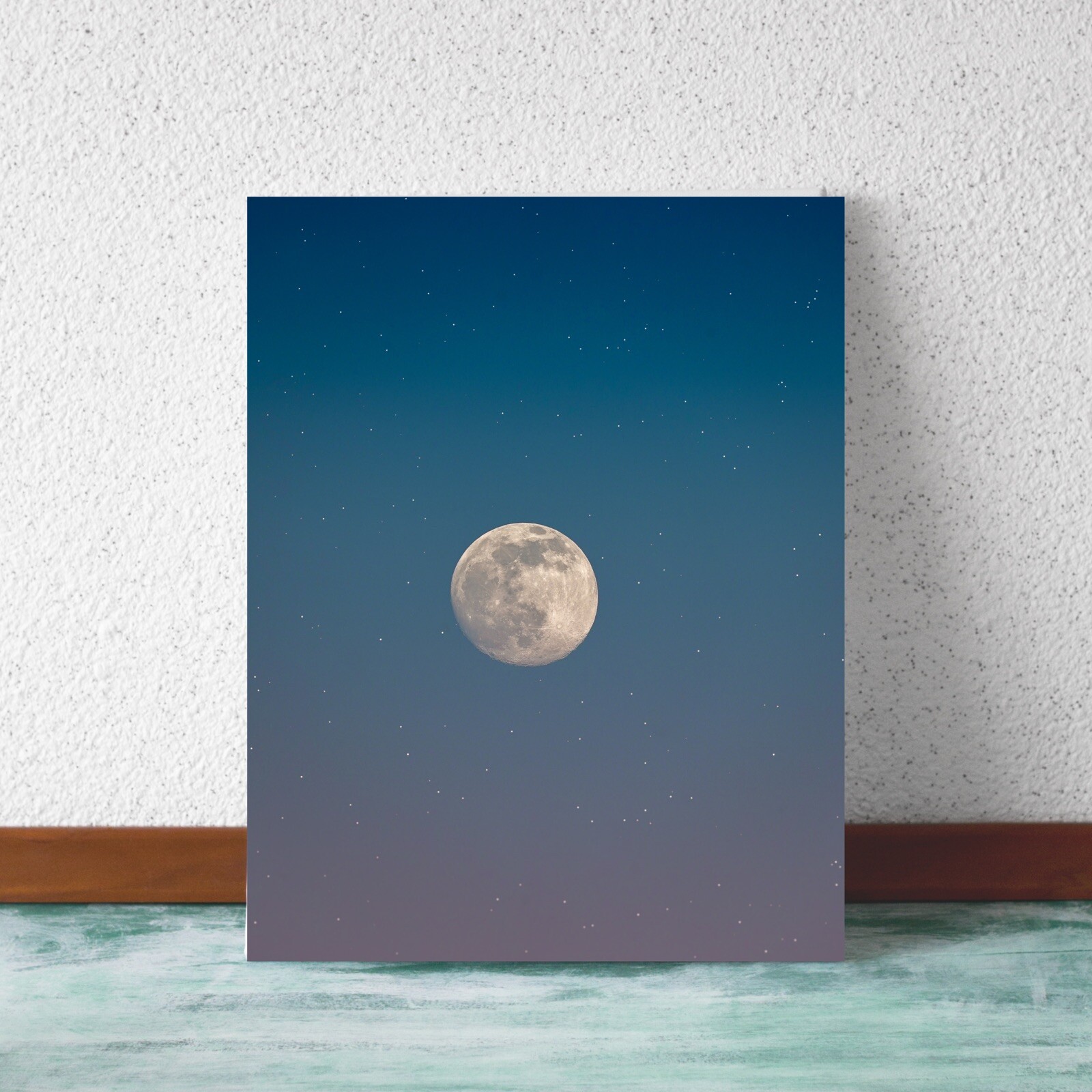 Canvas Wall Art For Home Decor, Framed Canvas Print Photography Lunar ...