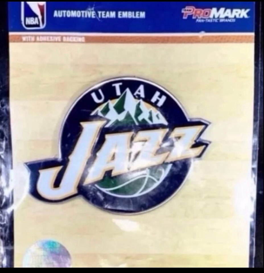 Utah Jazz NBA Auto Emblem – 3D Metal Adhesive Logo | Brand New in ...