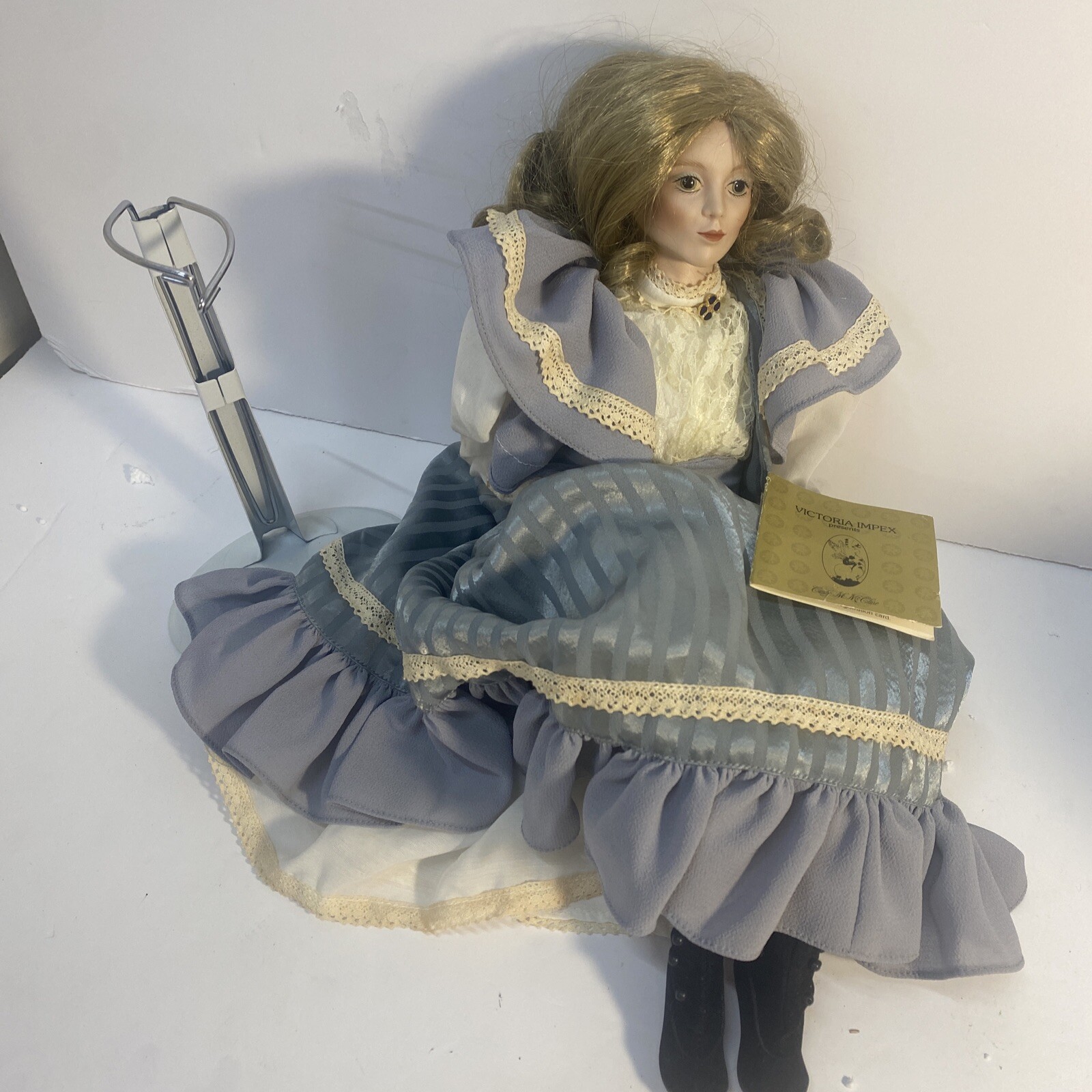 VINTAGE 1987 Cindy Mcclure NOSEGAY Display Doll, The Enchanted Moment ...