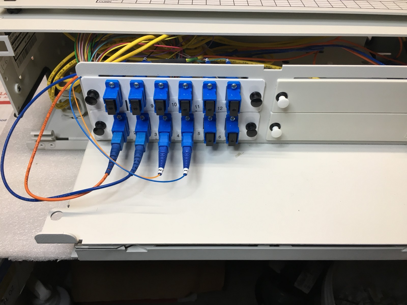 LDC-005-VZ Corning Cable Systems Fiber Optic Patch Panel | eBay