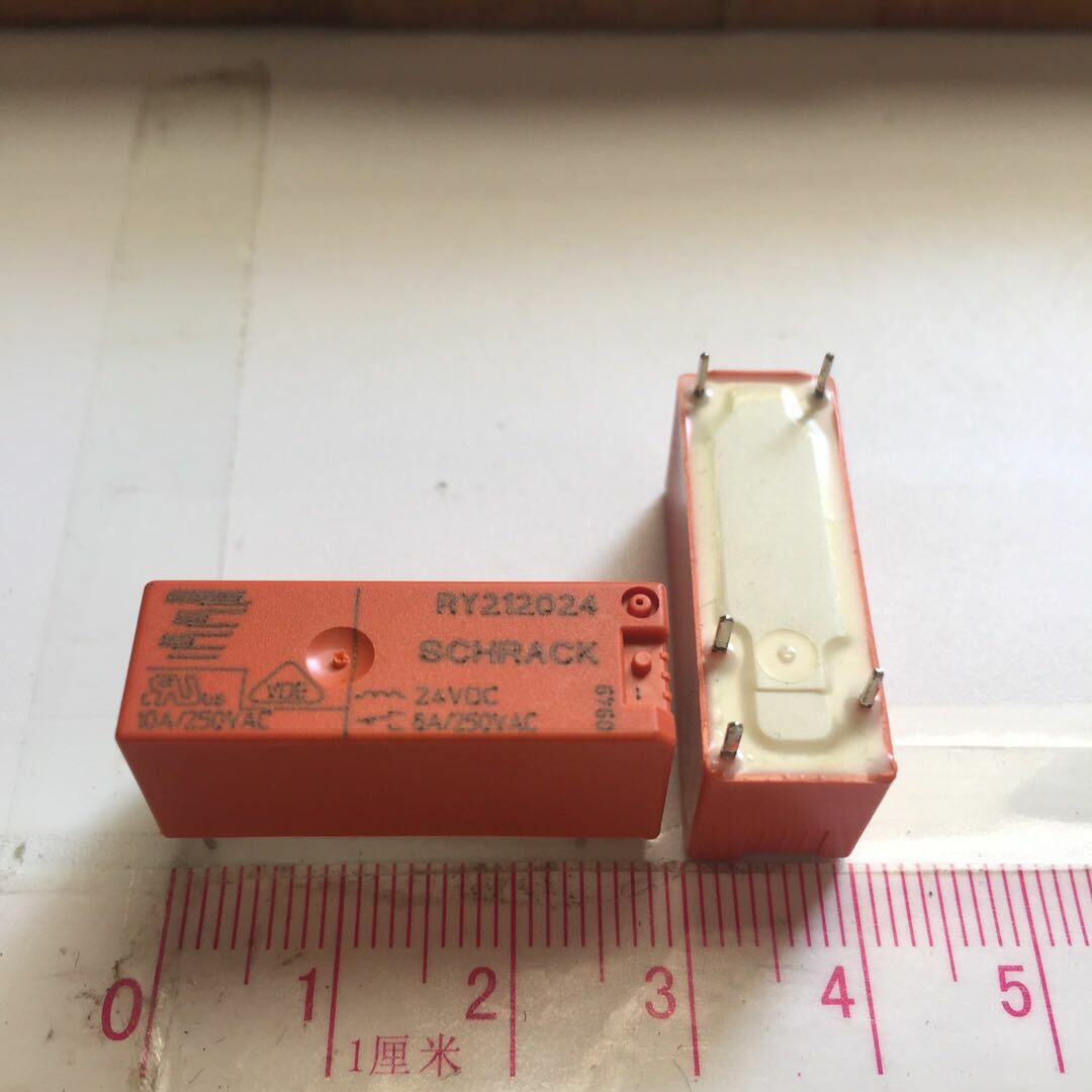1Pc TYCO RY212024 24VDC Power Relay 5A 250VAC 5Pin NEW | eBay