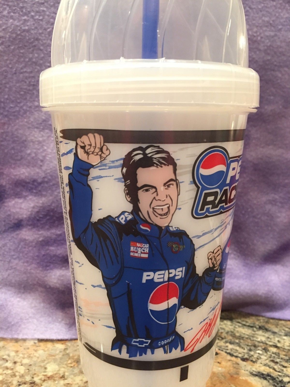Vintage 2000 Subway PEPSI Twist 'n Go Nascar Jeff Gordon Bottle Cup Mug ...