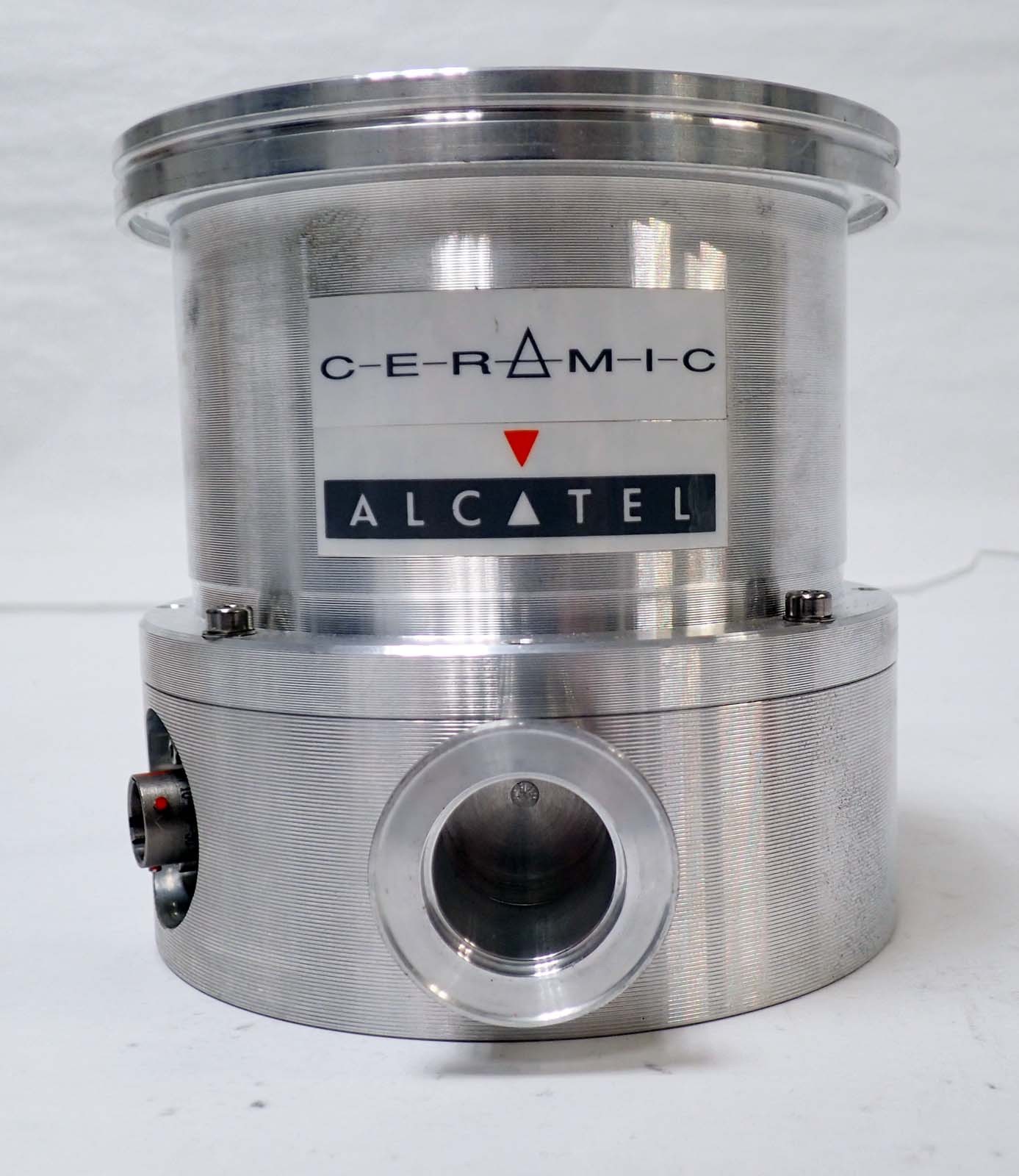 CERAMIC ALCATEL-ANNECY 5101 DET TURBOMOLECULAR PUMP WITH A PNEUOP NW ...