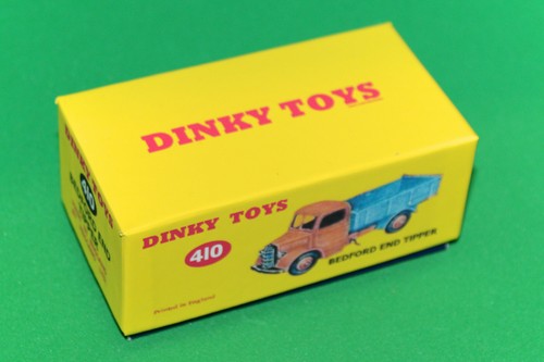 DINKY Reproduction Box 410 Bedford End Tipper (Box Only) | eBay UK