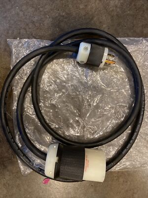 HUBBELL HBL2523 20A Twist-Lock Connector 277/480VAC 2ft Cord W ...