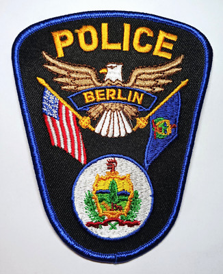 Berlin Vermont Police Patch - FREE Tracked US Shipping! | eBay