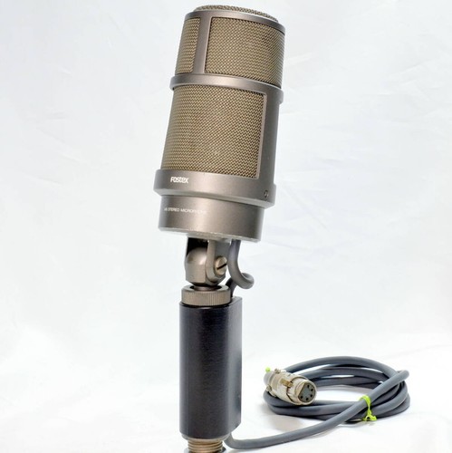 Fostex M22Rp Stereo Ribbon Microphone Vintage Used | eBay Australia