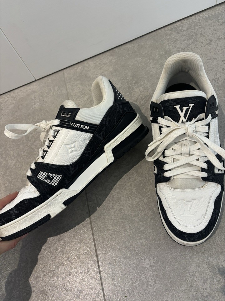 Men’s Louis Vuitton trainer size 8 comes with Box and Dust bags | eBay