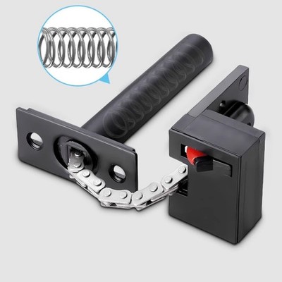 Smooth Quiet Operation Concealed Chain Door Lock Made of Zinc Alloy ...