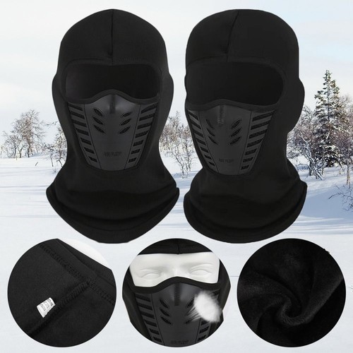 Cold Protection Warm Motorcycle Face Mask Helmet Liner Neck Brace ...