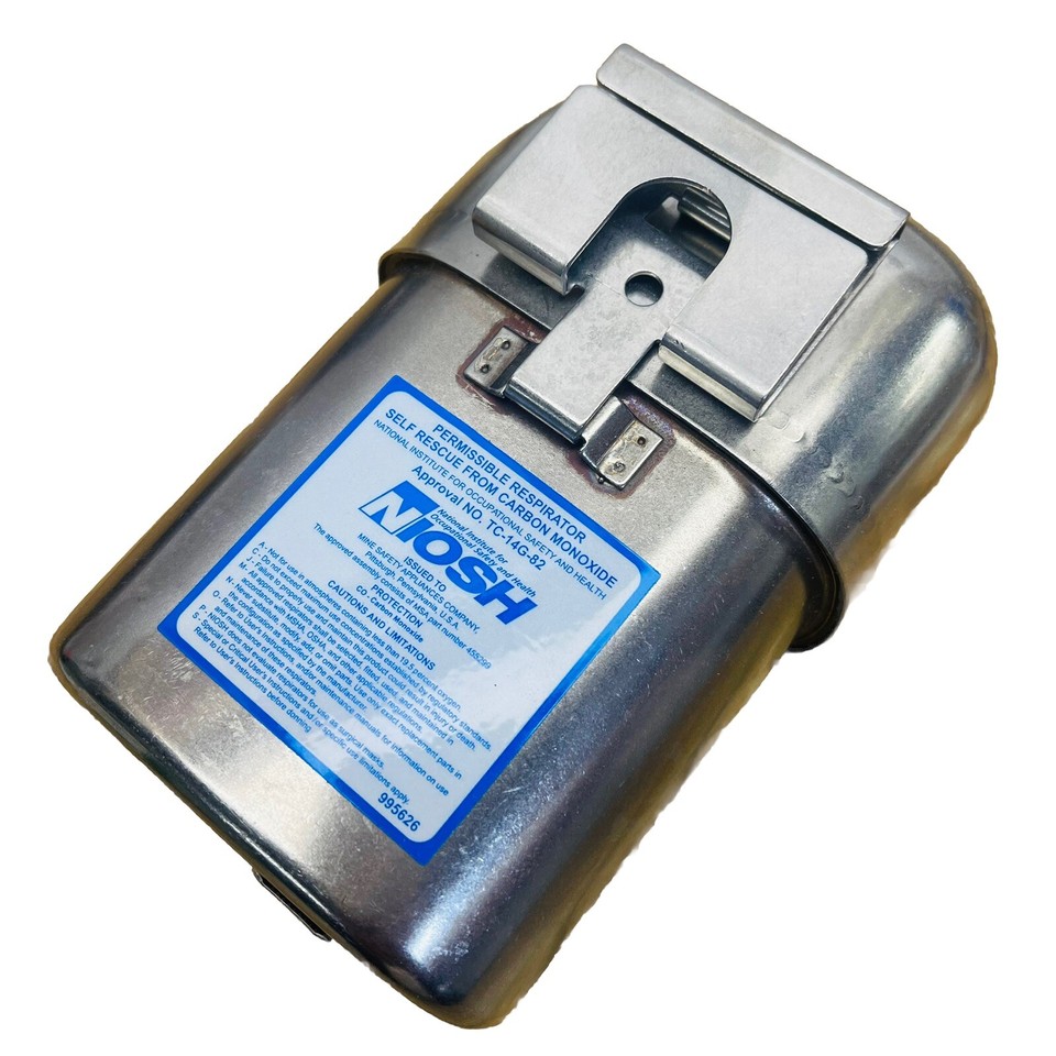 MSA W65 SELF RESCUE CARBON MONOXIDE RESPIRATOR TC-14G-82 | eBay