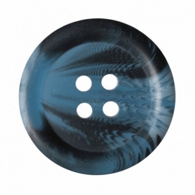 Hemline Tortoise Shell Buttons Blue 23mm - per pack of 4 | eBay UK