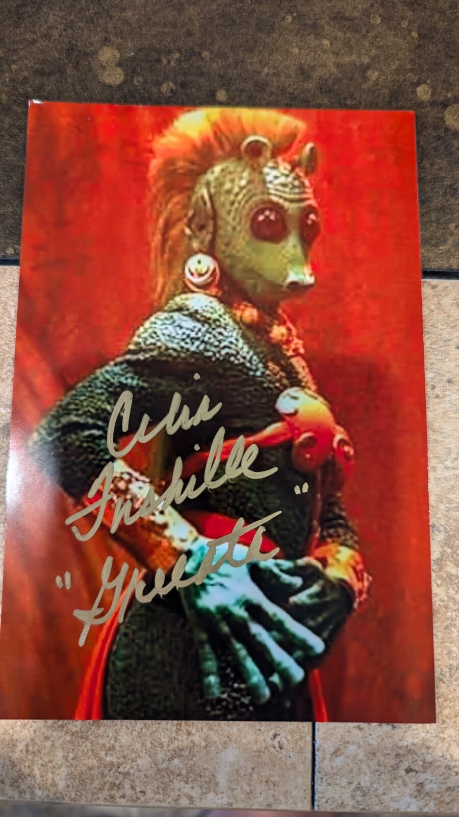 Star Wars CELIA FUSHILLE BURKE Signed 4x6 GREEATA Photo AUTOGRAPH | eBay