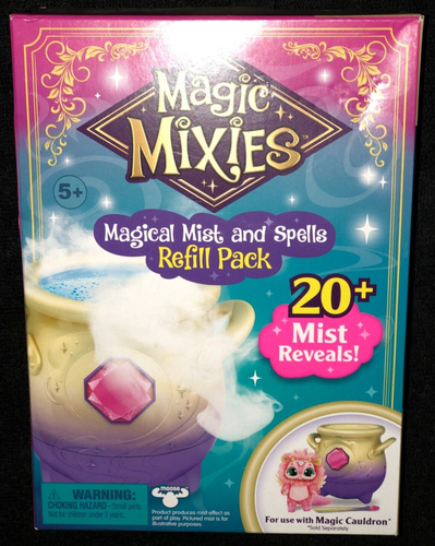 MAGIC MIXIES REFILL KIT PACK MAGICAL MIST & 2 SPELLS FOR MIXIE CAULDRON ...