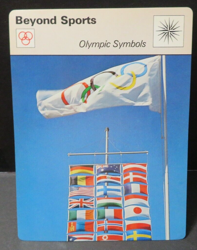 SC331 1977-79 SPORTSCASTERS BEYOND SPORTS OLYMPIC SYMBOLS | eBay