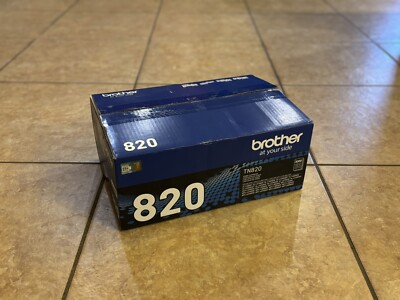 Brother Genuine TN-820 Black Toner Cartridge - Brand New Printer Ink ...