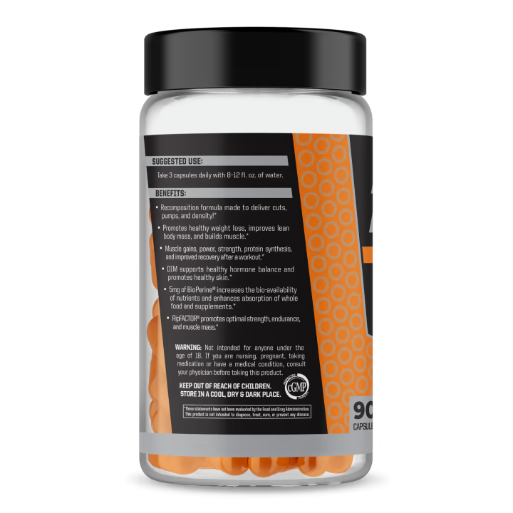 ANABOLIC WARFARE PROJECT RIPPED Pump & Density Strength & Power 90 ...