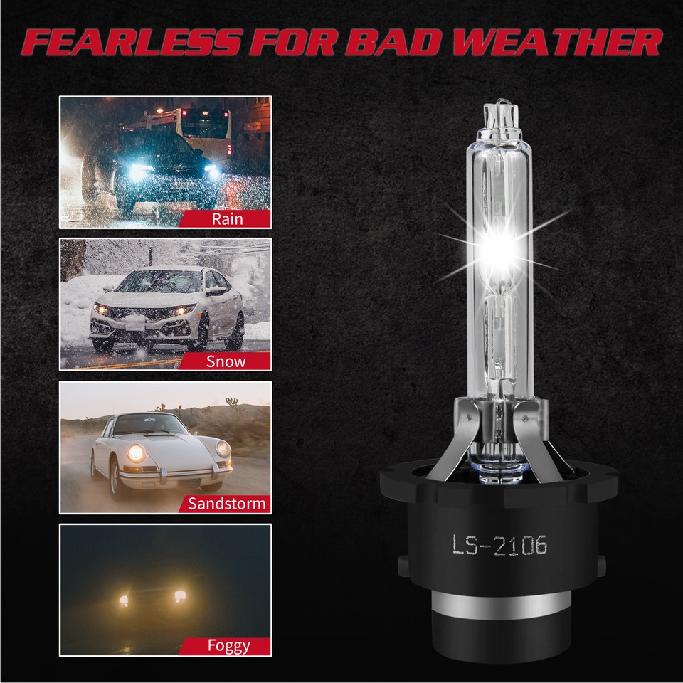 2x New For Nissan Infiniti Xenon D2S Bulbs Set HID Light Lamps 26297 ...