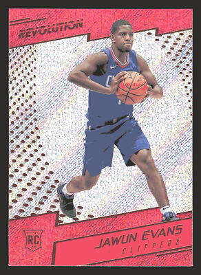 2017 Panini Revolution #126 Jawun Evans Los Angeles Clippers 35% off 4 ...