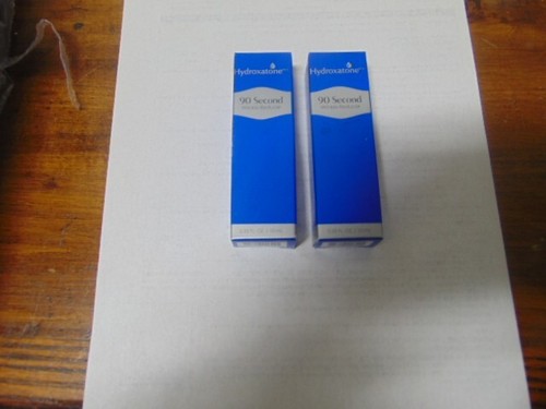 2 LOT Hydroxatone 90 Second Wrinkle Reducer .33 Fl. Oz Tube Sealed Shop ...