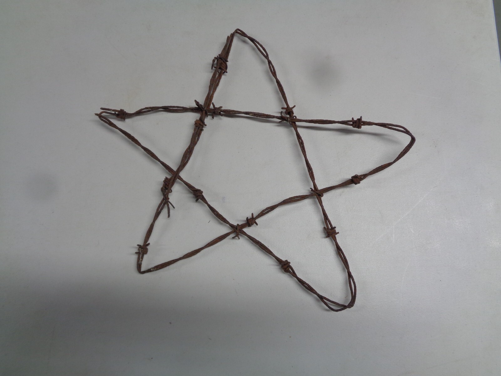 Barb Wire Star Folk Art | eBay