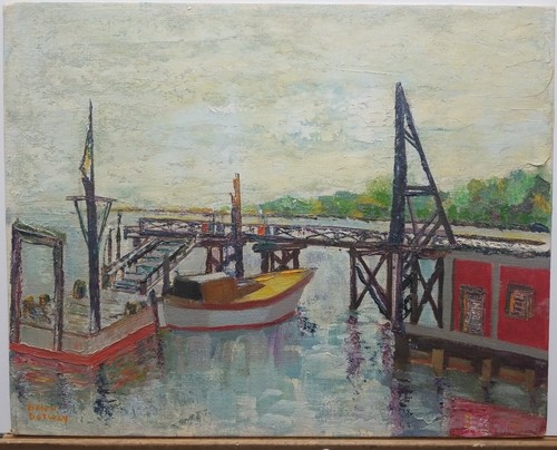 Helen Botway (1900-1992) Original Oil Painting On Board 16"×20" 1960's ...