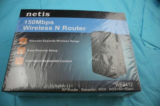 Netis WF2412 150mbps 4 Port Wireless N Router for sale online | eBay