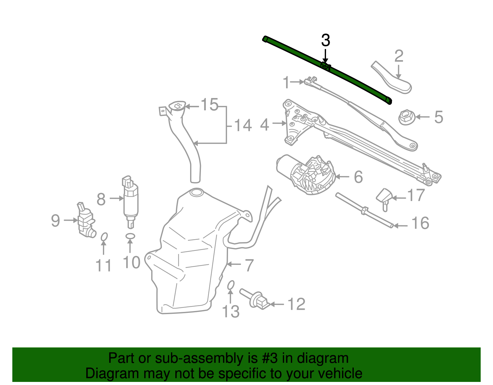 Genuine Volvo Front Windshield Wiper Blade Kit C30 S40 V50 ch-187212 ...