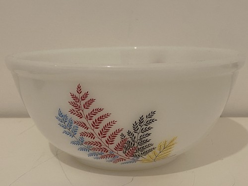 Vintage MCM Medium Phoenix Opalware 063 Mixing, Serving Bowl, Fern ...