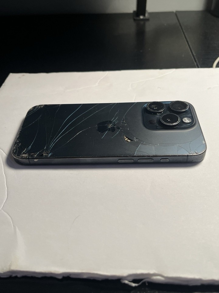 iPhone 15 Pro 128g Black For Spectrum | Parts ONLY Broken/Cracked ...