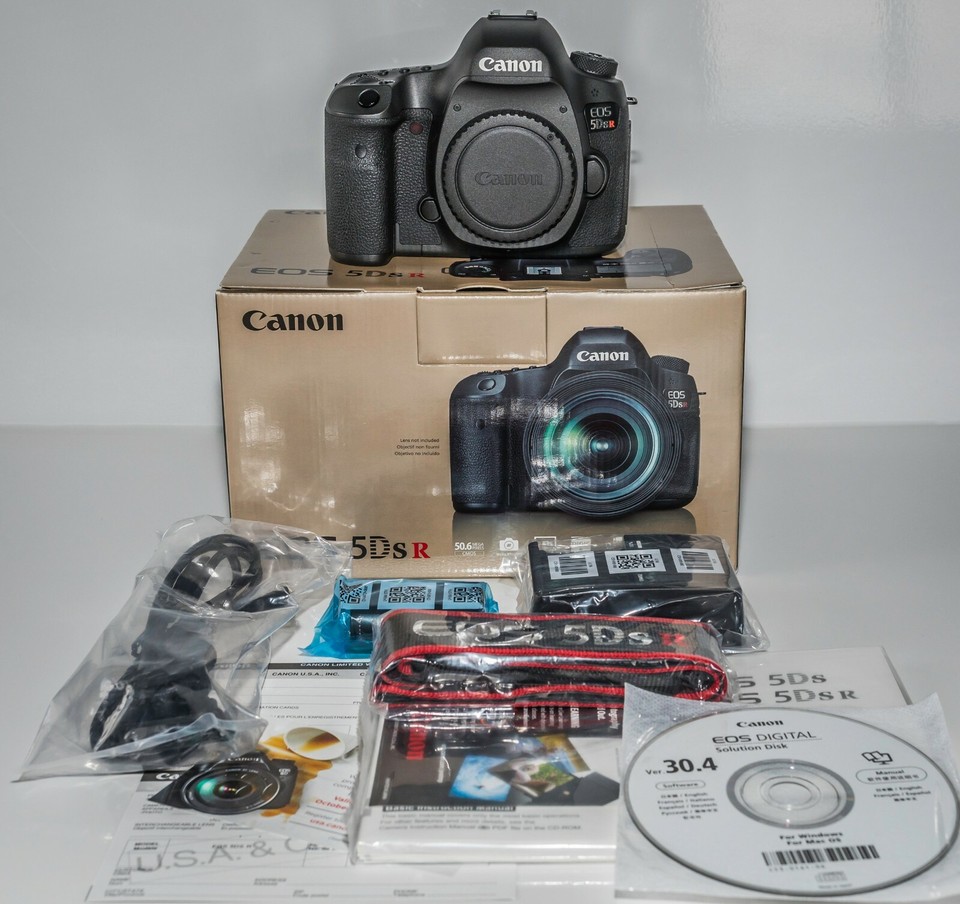 Canon Eos 5DSR 50.6 megapixels Camera Body (MINT) + Original Canon ...